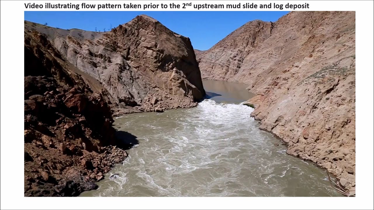 Big Bar Slide Barge Platform Installation - YouTube