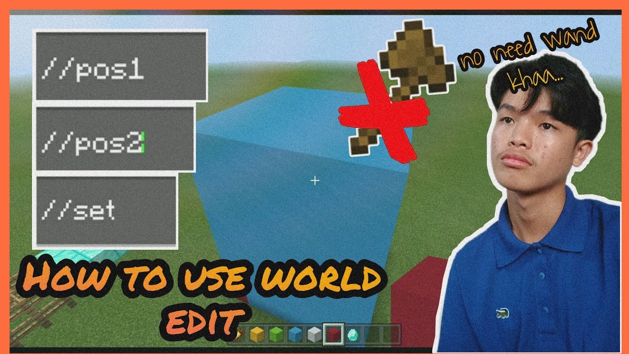 Minecraft Server - How to use //pos1 //pos2 with MagicWE plugin !! 20 ...