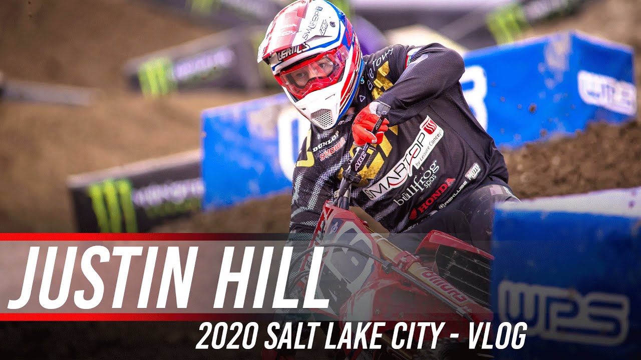 2020 Justin Hill | Supercross Salt Lake City Rounds - YouTube