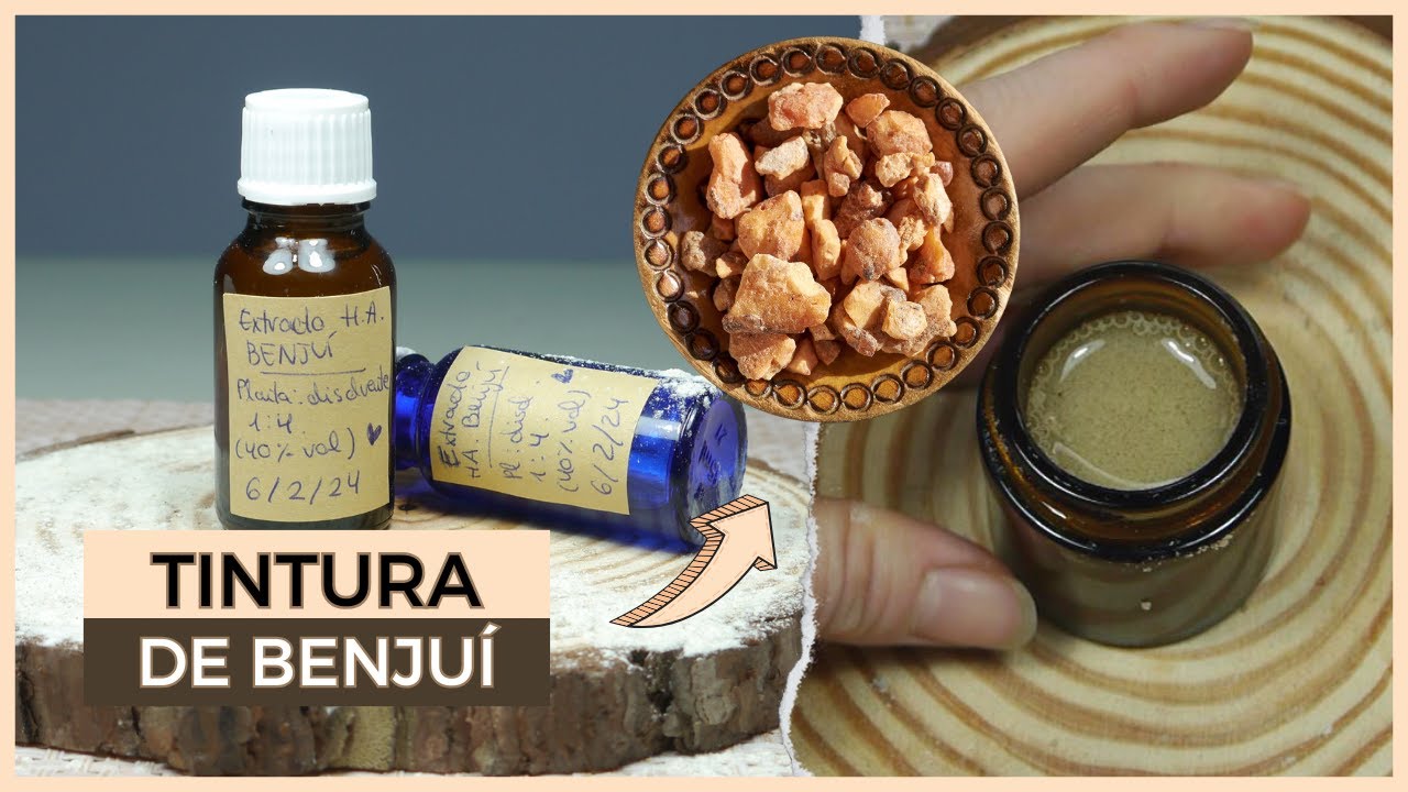 TINTURA DE BENJUÍ: ¡Potencia tus perfumes y jabones! ¡Y con propiedades ...