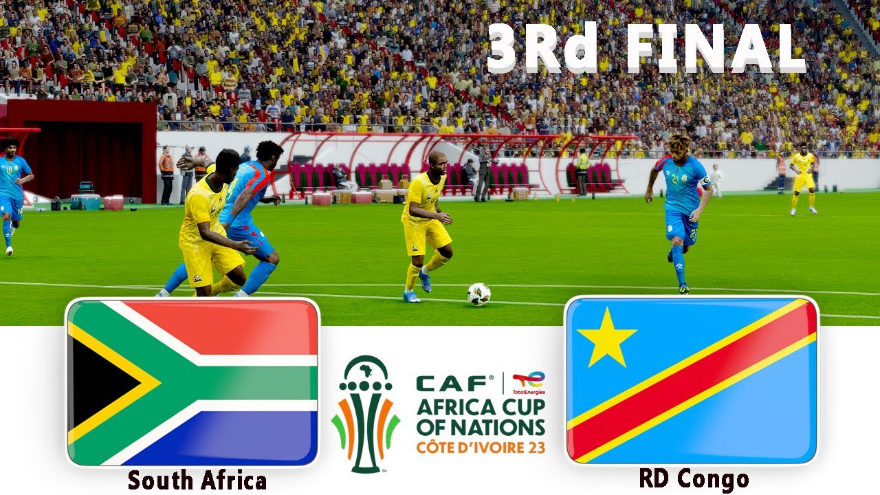 🔴SOUTH AFRICA vs DR CONGO LIVE 10 February 2024 ⚽ 3Rd FINAL AFRICA CUP ...