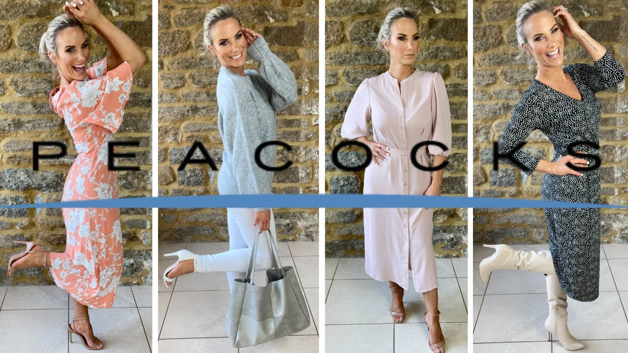 PEACOCKS HAUL AMAZING FASHION 2022 TRENDS LOUISE REDKNAPP CLOTHES ...