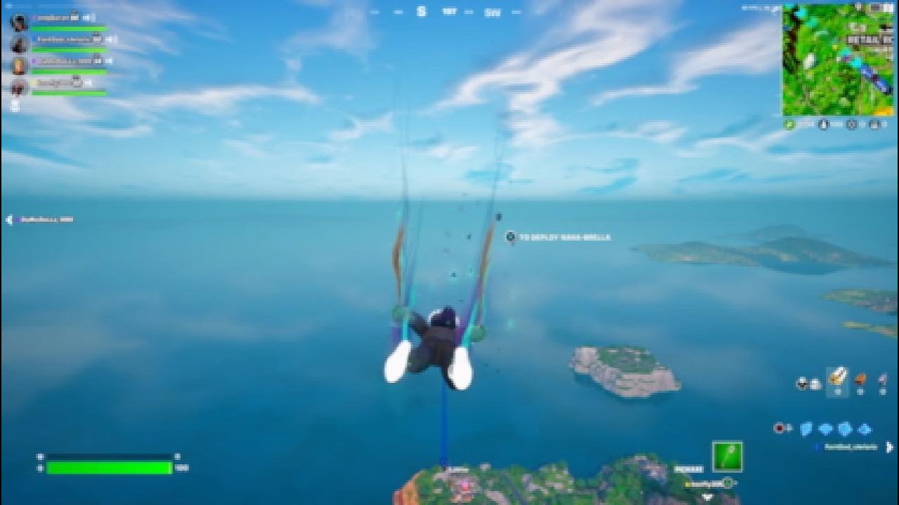 Sky base in "Fortnite Og" - YouTube