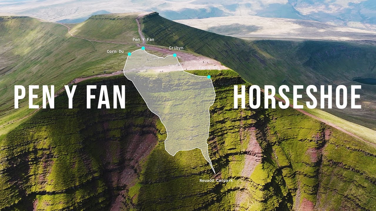 Pen Y Fan Horseshoe Ridge Walk, Brecon Beacons, Wales - YouTube