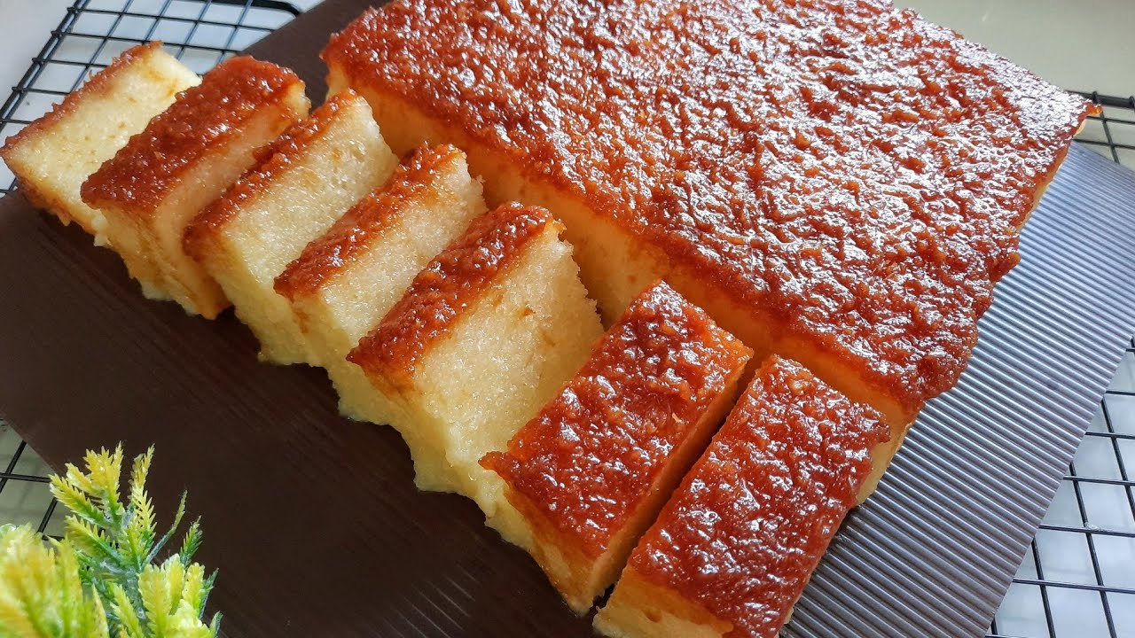 Singkong Dibikin Ini Enak Banget dan Legit| Cassava Cake Kukus - YouTube