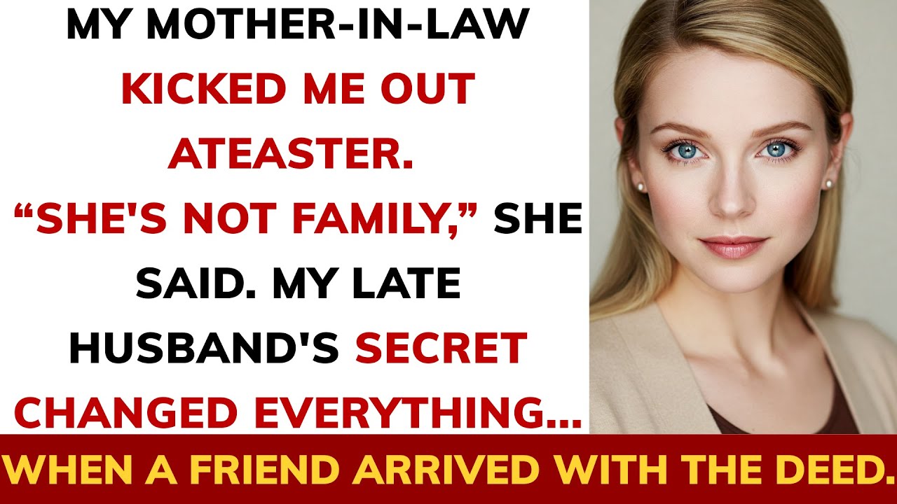 She Said ‘You’re Not Family’—Then an Old Friend Walked In and Handed Me ...
