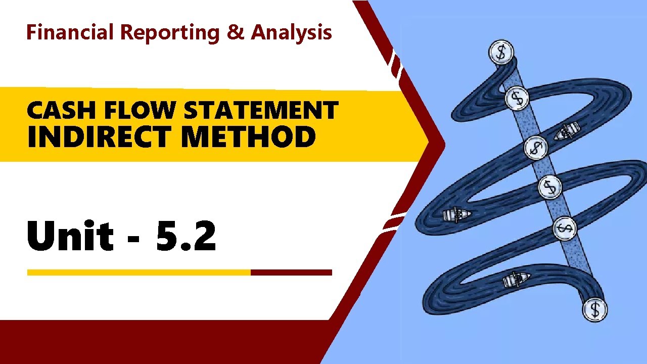 FINANCIAL REPORTING & ANALYSIS UNIT 5.2 Cash Flow Statement Indirect ...