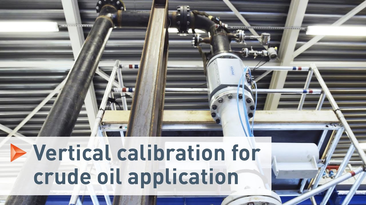 Astonishing vertical calibration of ALTOSONIC 5 flowmeter | KROHNE ...