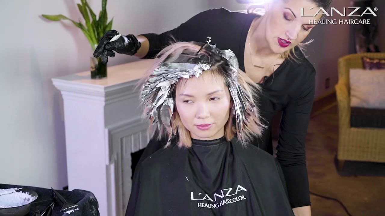 Leah Freeman: L'ANZA How-To Color Correction & Glampoo - YouTube