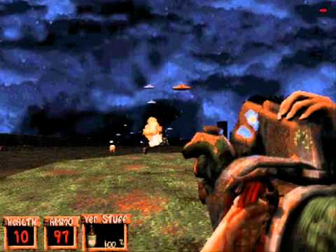 Let's play Redneck Rampage #28: Space ship - YouTube