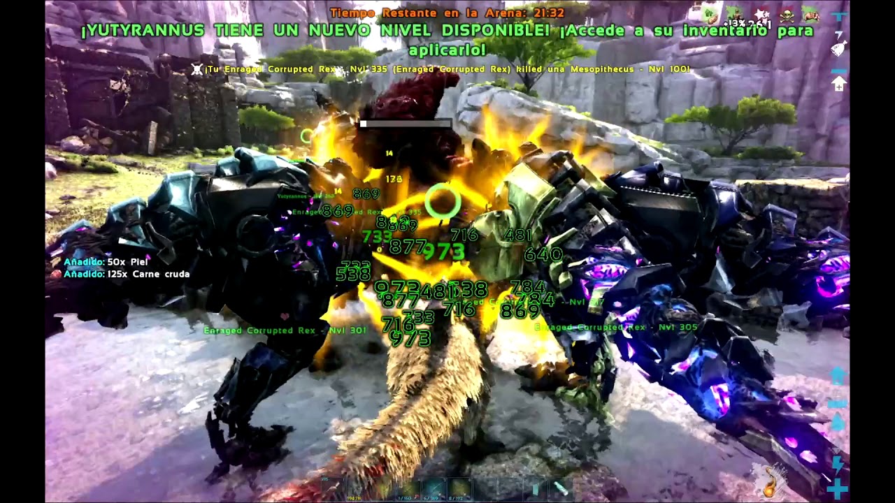 Boss Valguero en Alpha - ARK - YouTube