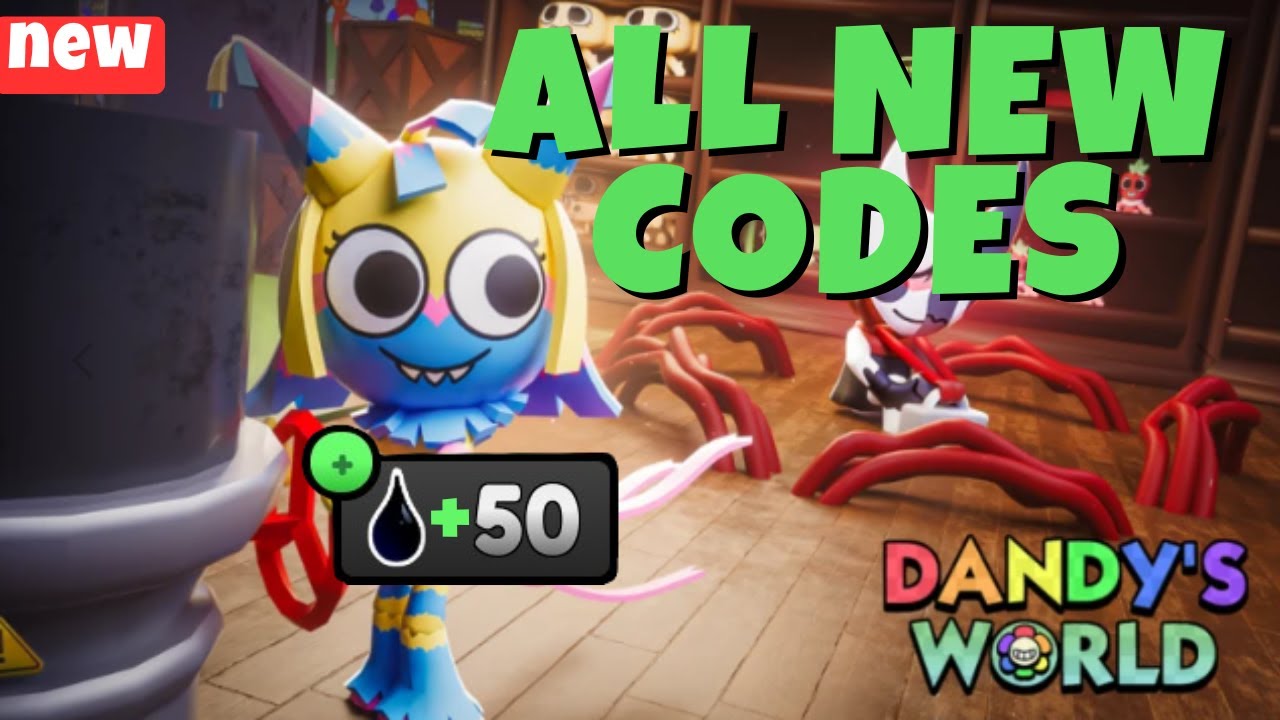 REDEEMING ALL NEW DANDY'S WORLD CODES! | Roblox - YouTube