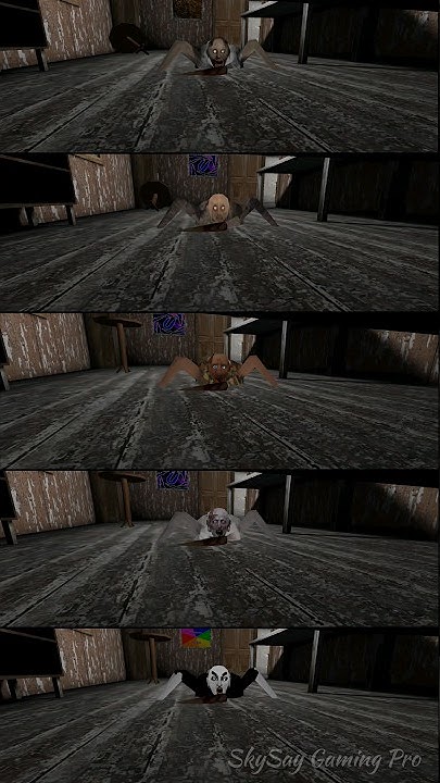 Under-Bed Jumpscare Battle | Original Vs Granny Is Grandpa + Buck + Angelene + Slendrina Husband ...