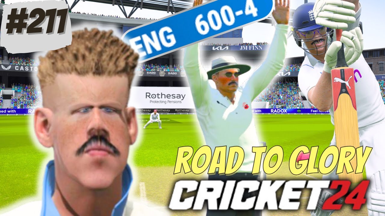 CRICKET 24 | NEW SLIDER DIFFERENCE AND RUNS RUNS RUNS | ROAD TO GLORY ...