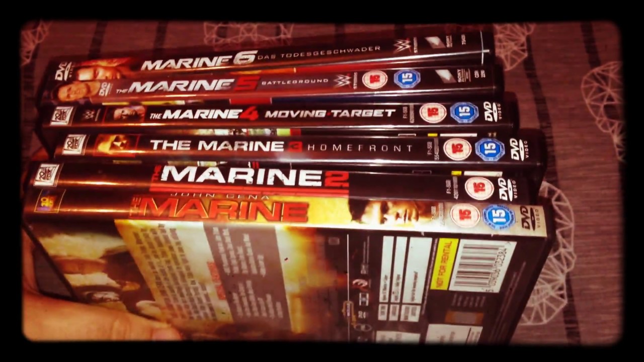 The Marine 1-6 DVD Collection Unboxing 2020 (WWE Studios) - YouTube