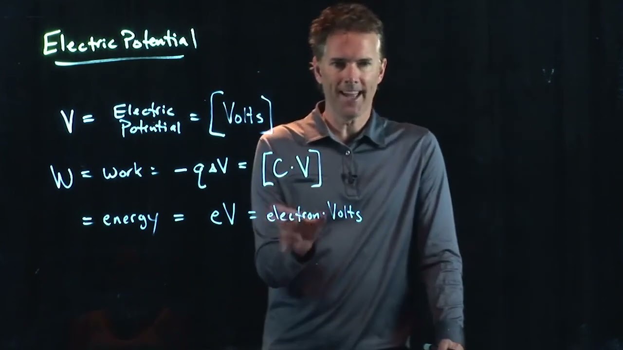 Electric Potential Units | Physics with Professor Matt Anderson | M19 ...
