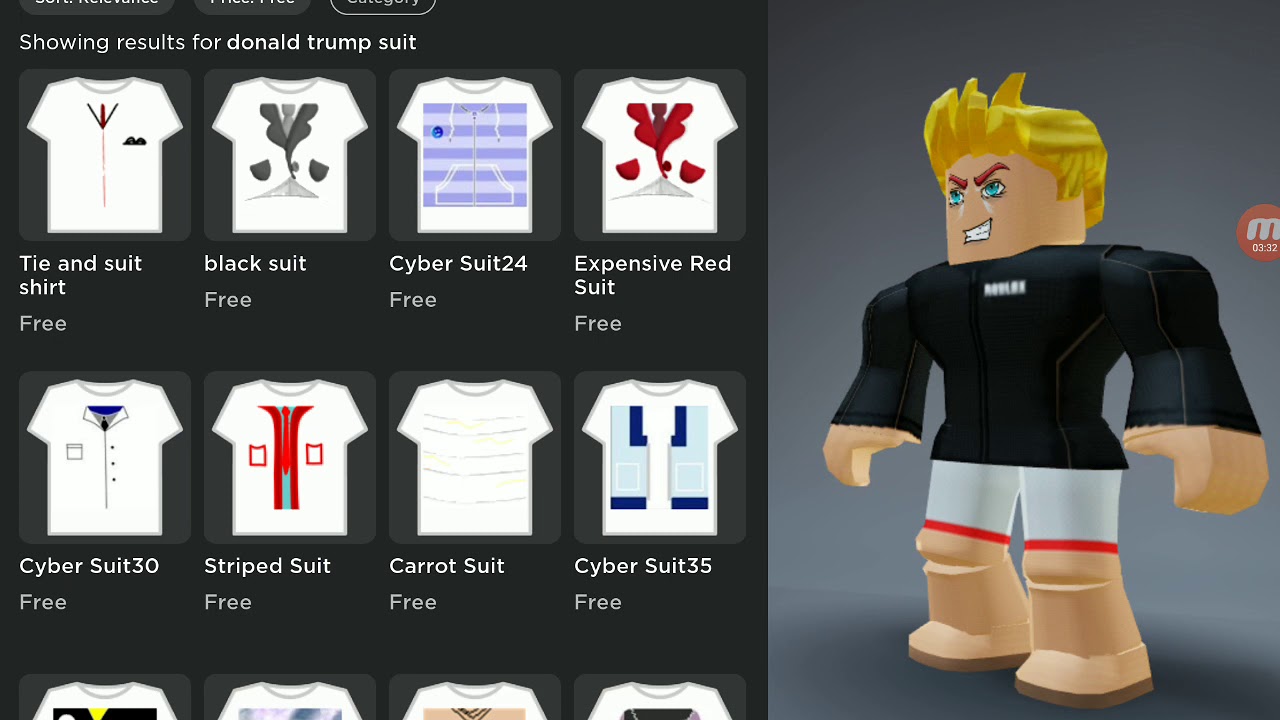 Making Donald Trump a Roblox account (ROBLOX) - YouTube