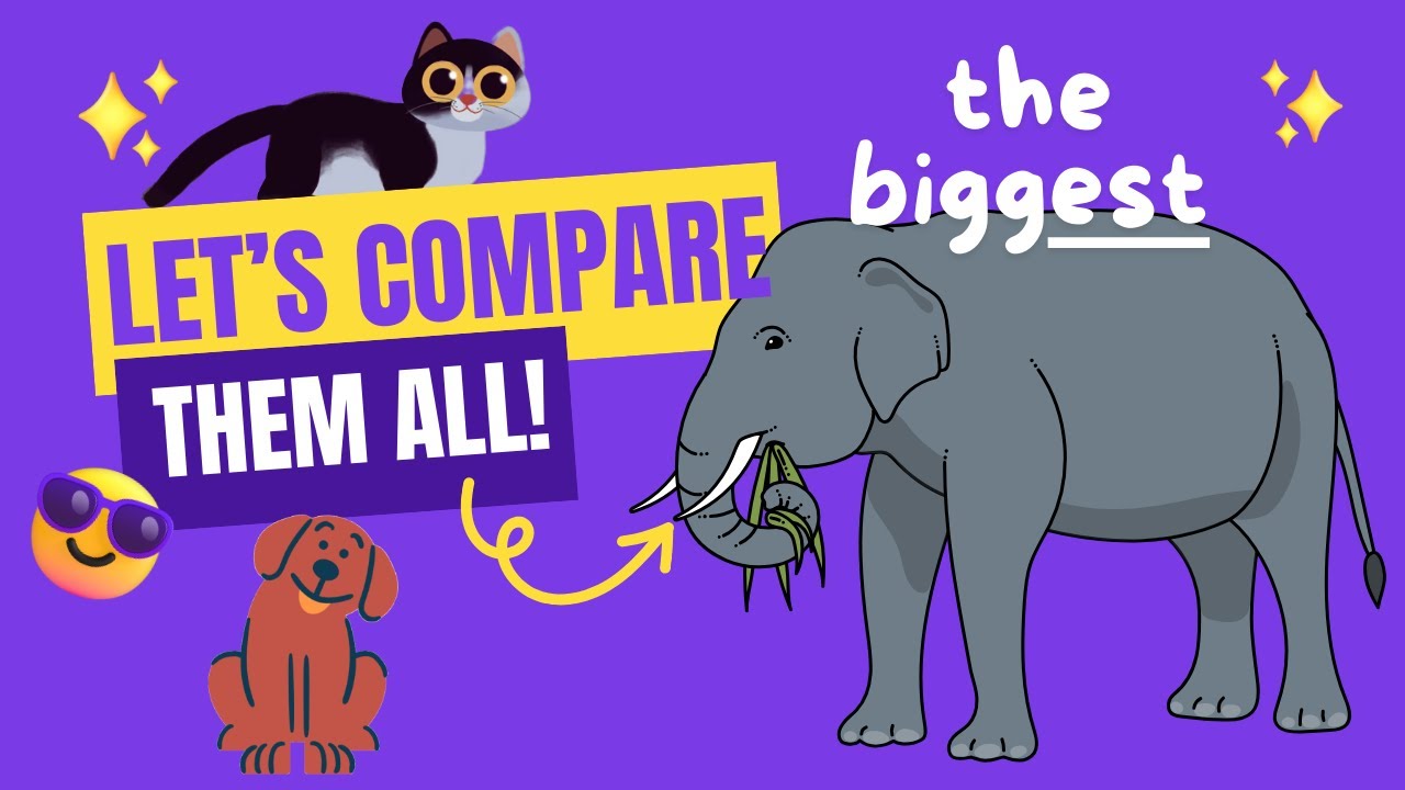 Let's compare them all! | Big, bigger, the biggest - YouTube