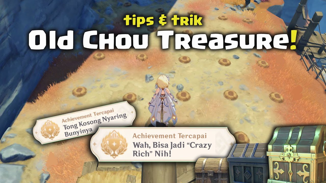 CARA MENDAPATKAN 3 CHEST OLD CHOU! + 2 Hidden Achievement! | Genshin ...