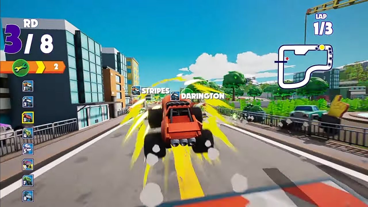 Blaze and the Monster Machines Adventure Axle City Grand Prix And Hq ...