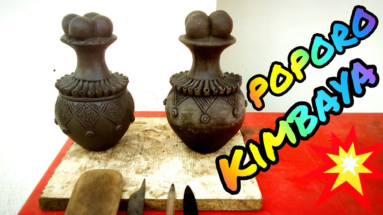 Poporo kimbaya - barro negro, manualidades, figuras de barro ...