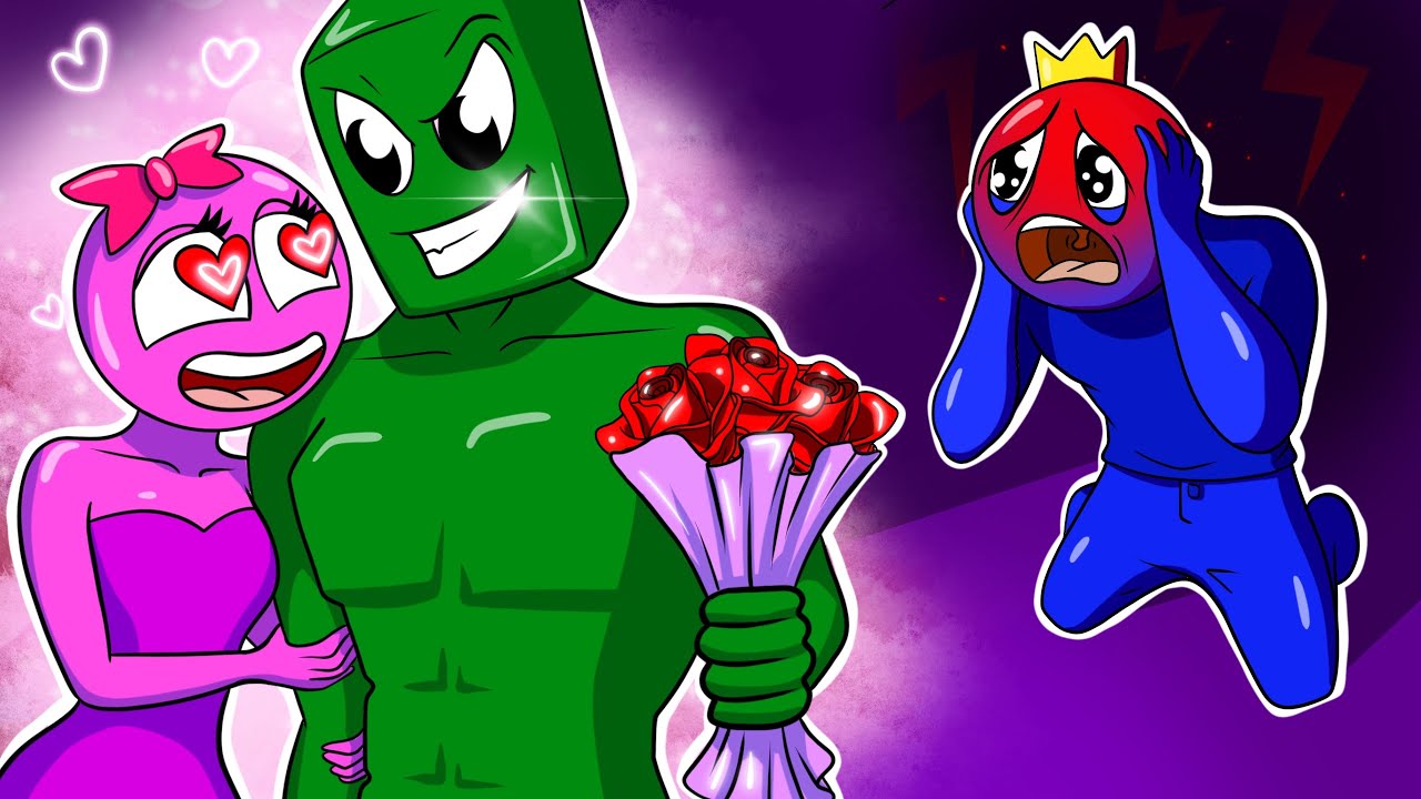 🌈Rainbow Friends Present: EMOTIONAL SHOCK😱! Pink Leaving Home? Tears ...