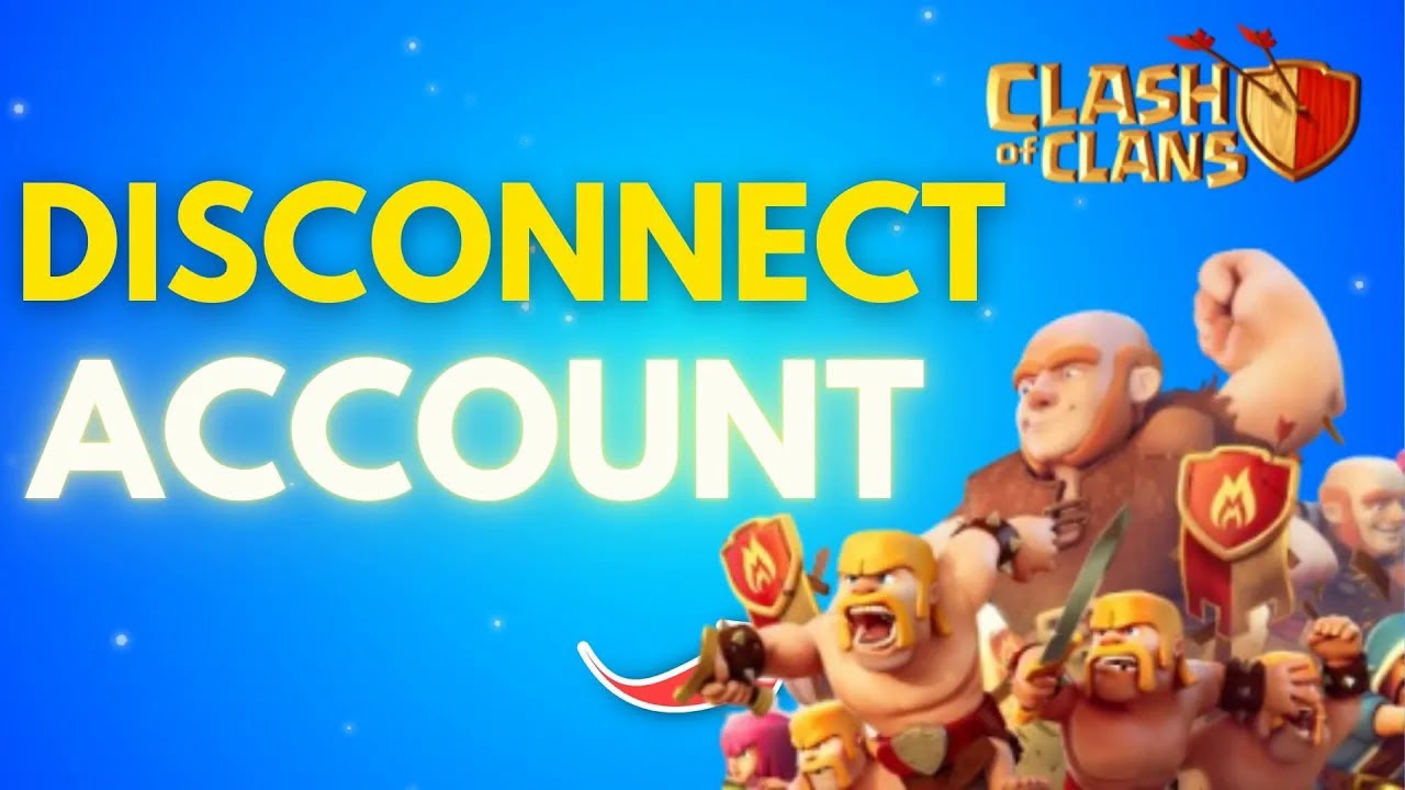 How To Disconnect COC Account From Supercell ID - Full Guide 2025 - YouTube