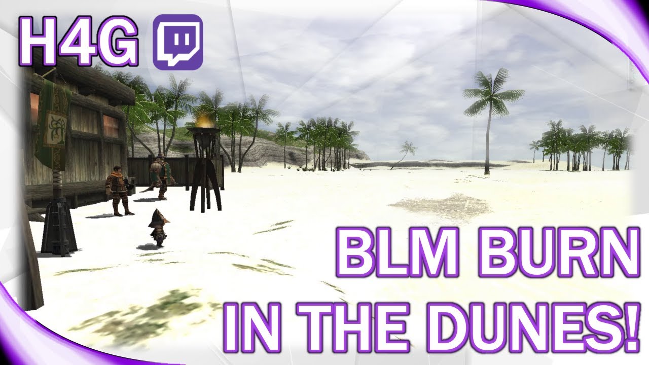 FFXI Classic - Dunes BLM Burn Party - Twitch Highlights - YouTube