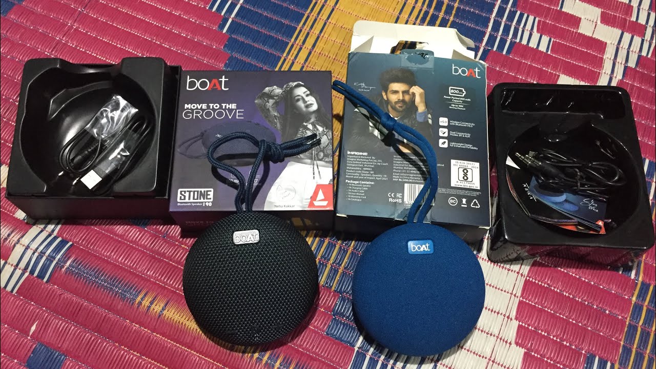 boAt Stone 190 Bluetooth Speaker Unboxing & Review | 5W Output & 52mm ...