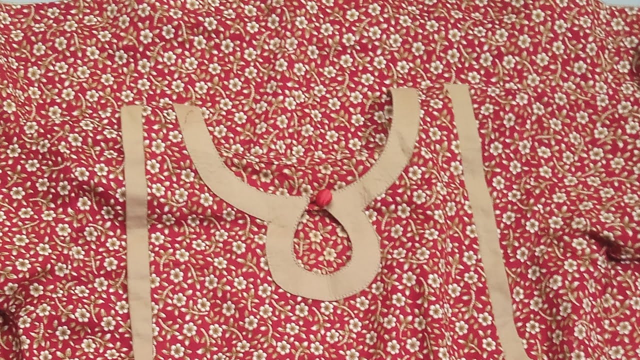 Beautiful neck design/How to make drop neck design/neck design cutting ...