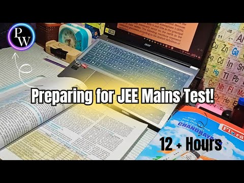 A Productive Day in life of JEE Aspirant | JEE Journey #jee2025 # ...