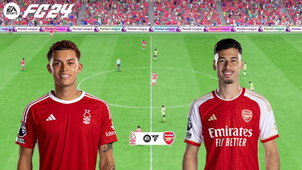 FC 24 | Nottingham Forest vs Arsenal - Premier League 2023/24 Season ...