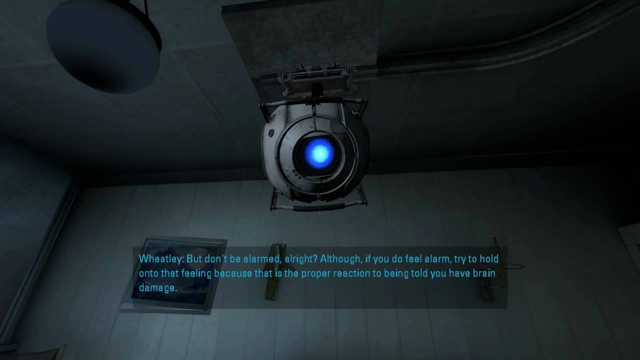 Portal 2 Walkthrough Chapter 1 The Courtesy Call Part 1 w/o Commentary ...