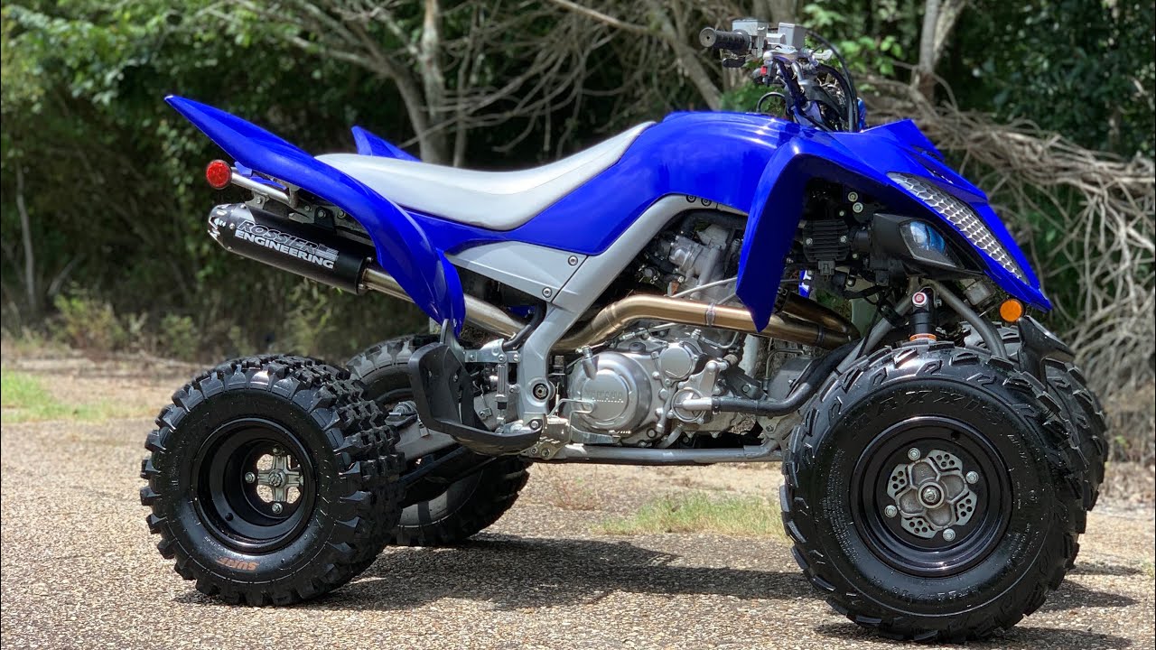 2020 YAMAHA RAPTOR 700R FINALLY GET NEW EXHAUST!!!!!!!!!!!!! - YouTube