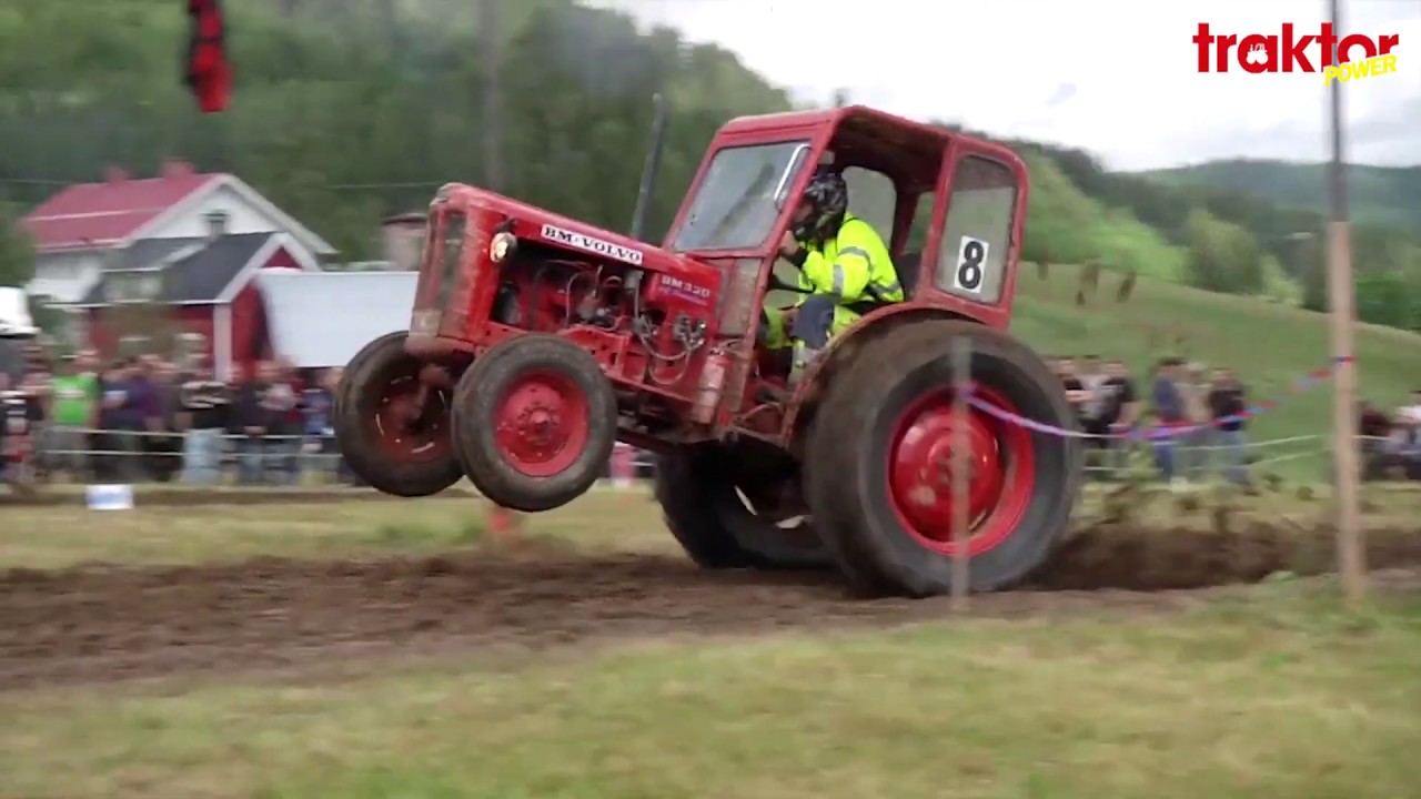 Snabba drag i Döviken - Traktordragracing! - YouTube