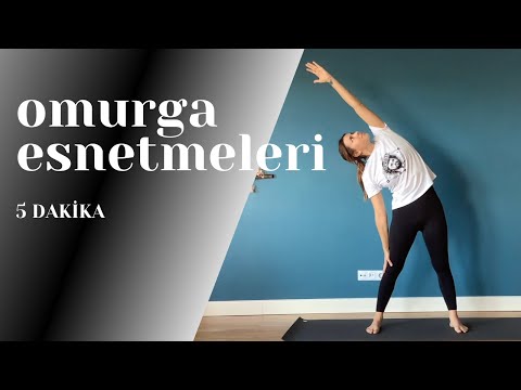 Omurga esnetmeleri | 5 dakika| ayakta yapabileceğiniz omurga esnetici hareketler