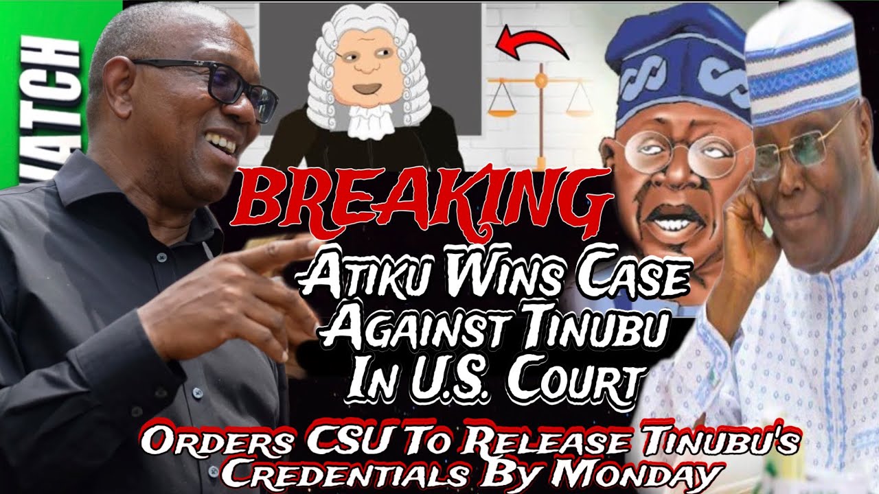 (1-10-23) BREAKING| Judge Nancy Maldonado Orders CSU To Release Tinubu ...