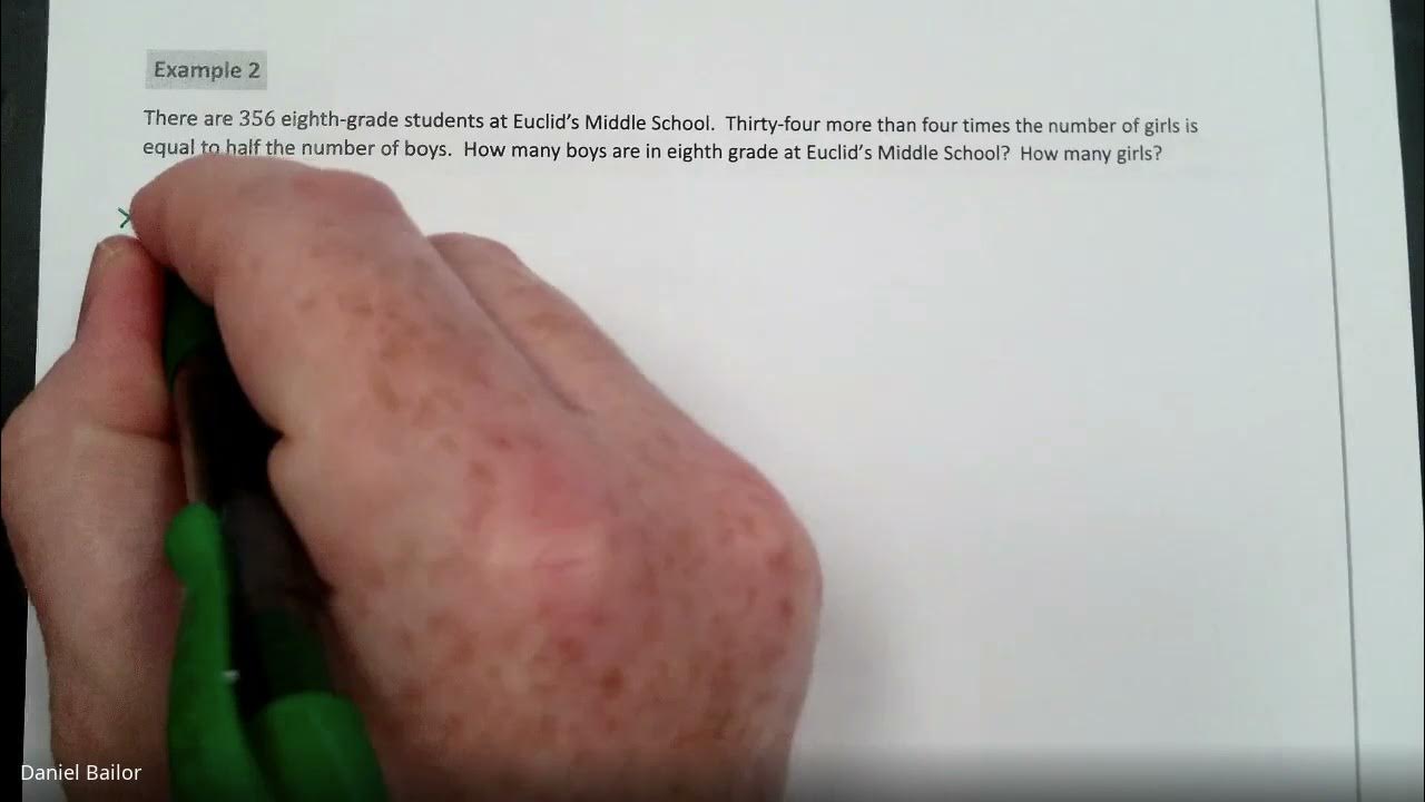 8th Grade Eureka Math Module 4: Lesson 29 - Word Problems - YouTube