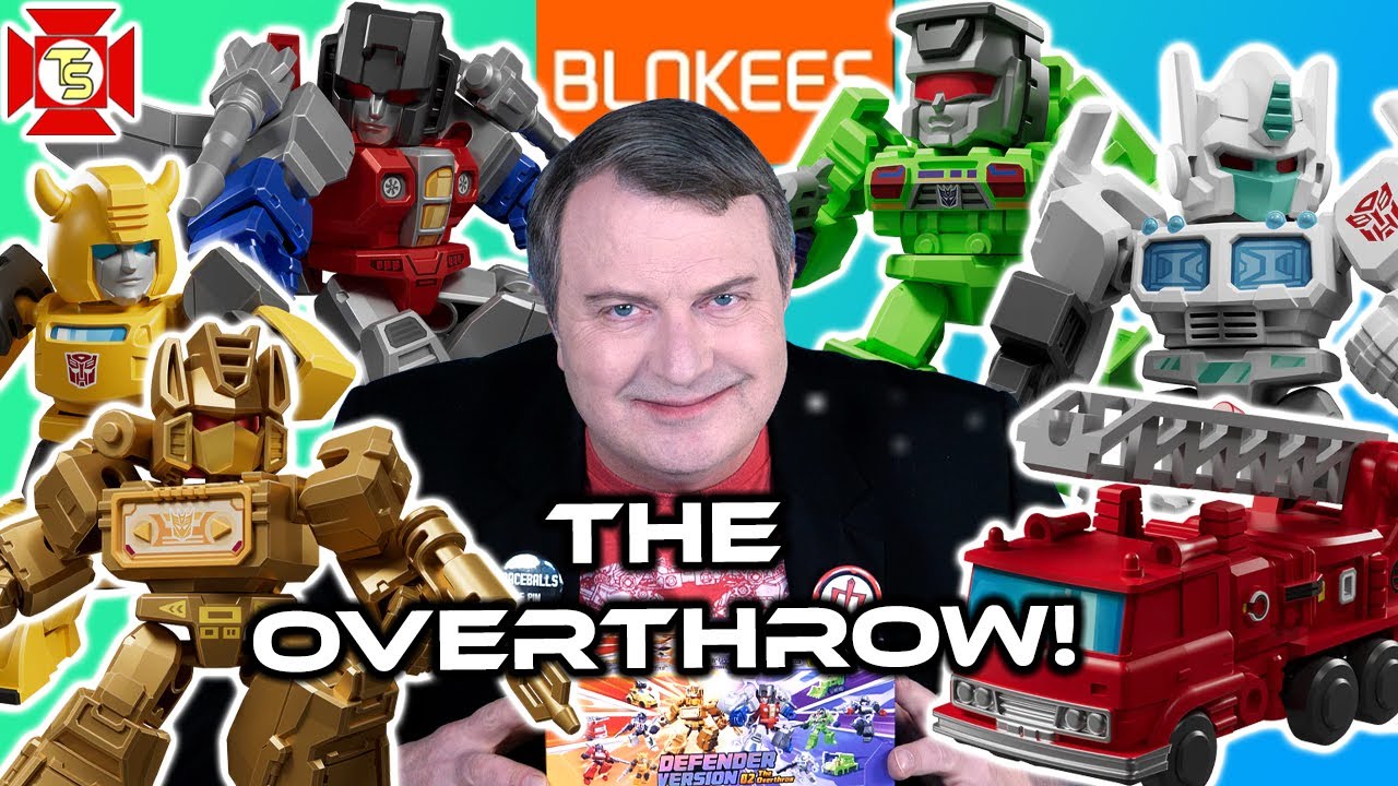 TRANSFORMERS BLOKEES Defender Version 02 The Overthrow Review - YouTube