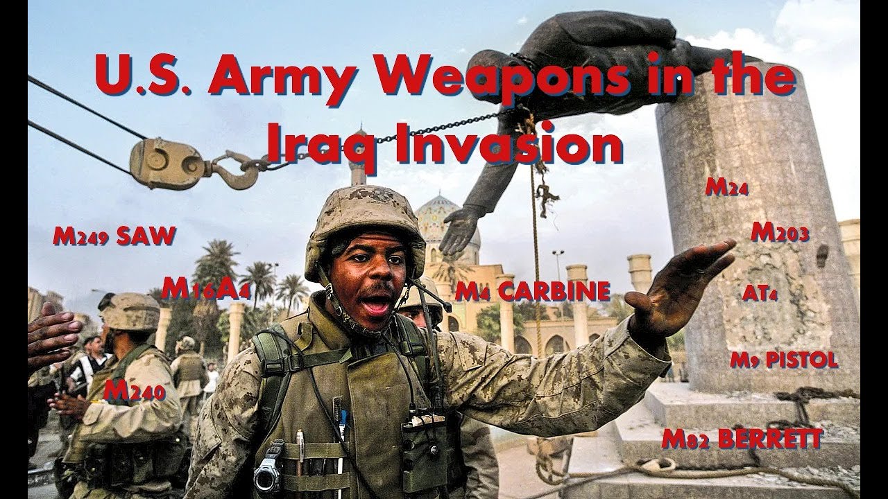 U.S. Army Weapons in the Iraq Invasion.#iraqwar#USArmyWeapons # ...