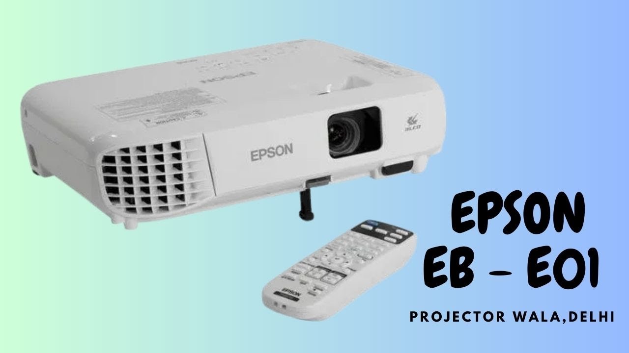 Epson EB-E01 All Purpose Basic Projector HD ready Best in Budget ...