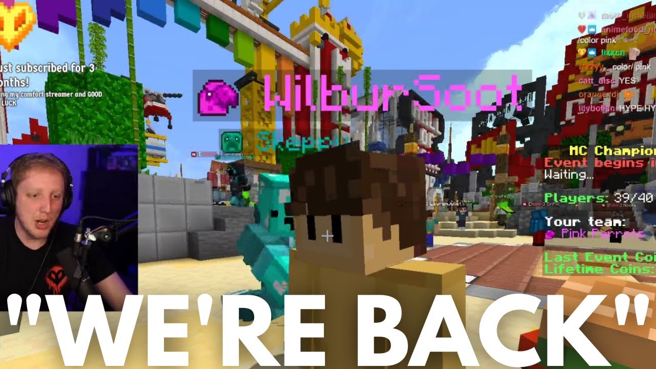 Philza and Wilbur Soot return to MCC - YouTube