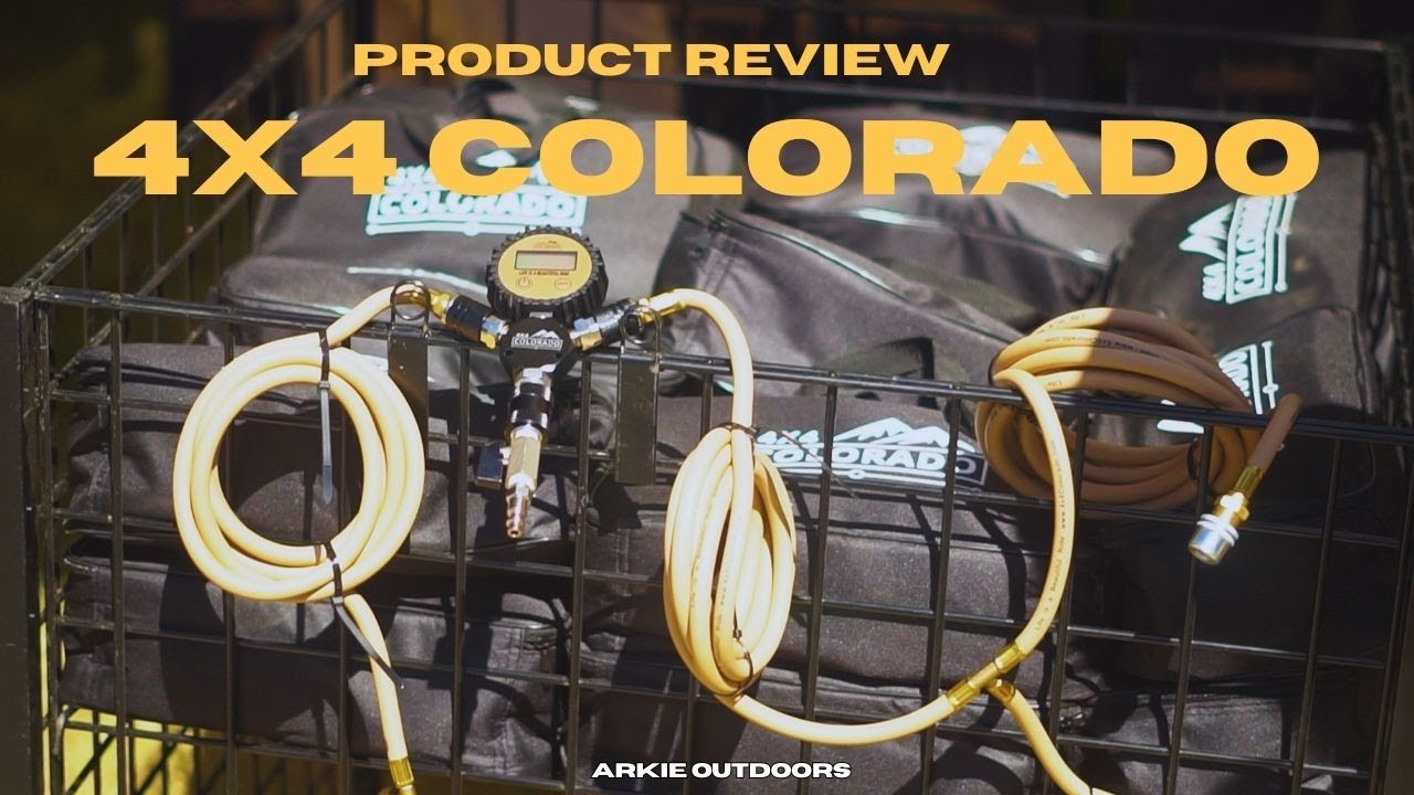 4x4 Colorado 4 way air up/down hose kit - Product review. - YouTube
