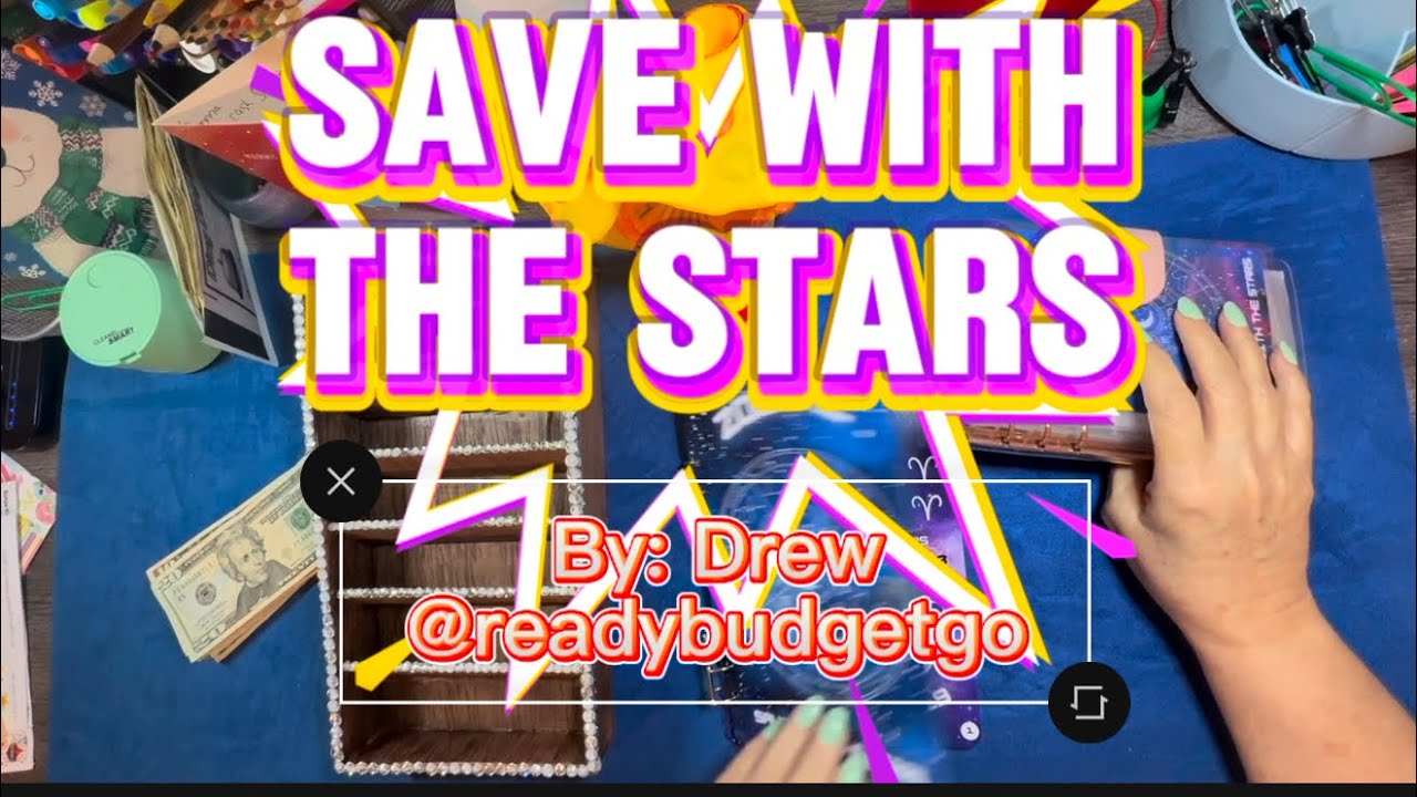 Saving With The Stars/ Randomizing style/ saving my first $100.00/ with ...
