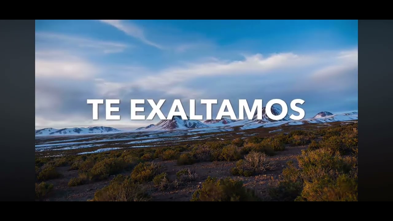 Te exaltamos Oh Señor PISTA - YouTube