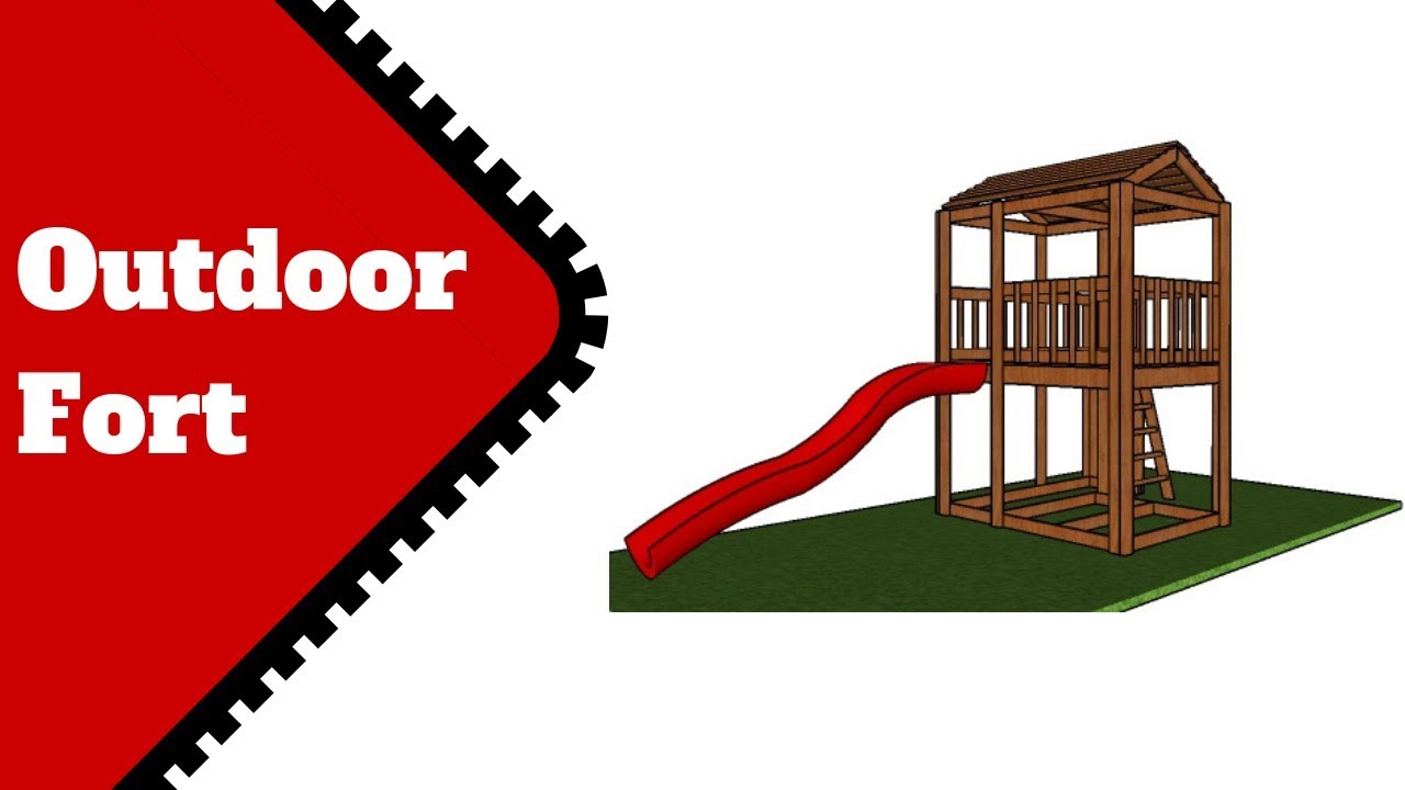 Outdoor Fort Plans - YouTube