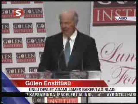 James Baker: Gülen Enstitüsü Örnek Bir Çaba Sergiliyor