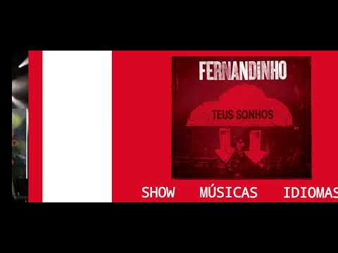 DVD Fernandinho Teus Sonhos Menu Principal