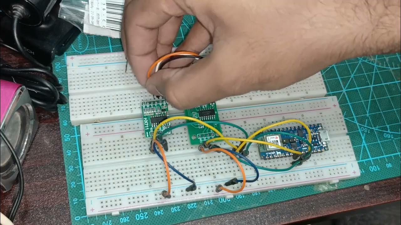 Arduino Nano 33 BLE LoadCell - YouTube