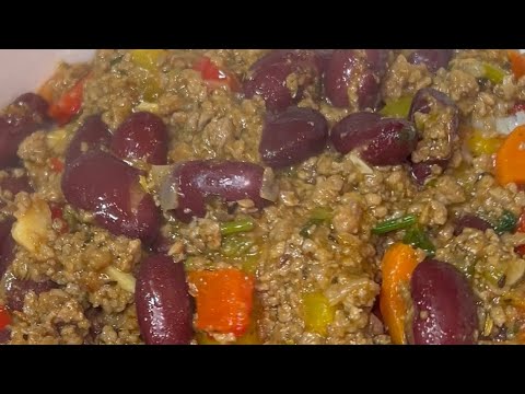 Recettes ramadan numéro 1 viande hachée haricots rouges. - YouTube